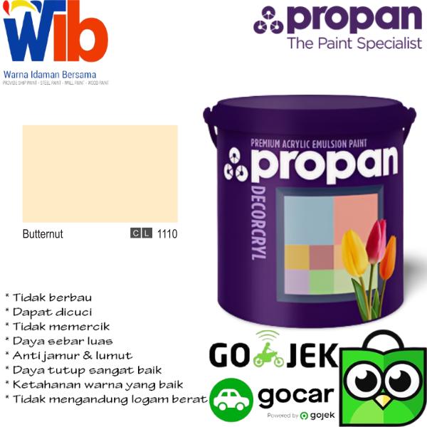 Jual CAT TEMBOK PROPAN DECORCRYL BUTTERNUT 1110 - 20L INTERIOR - Kota ...
