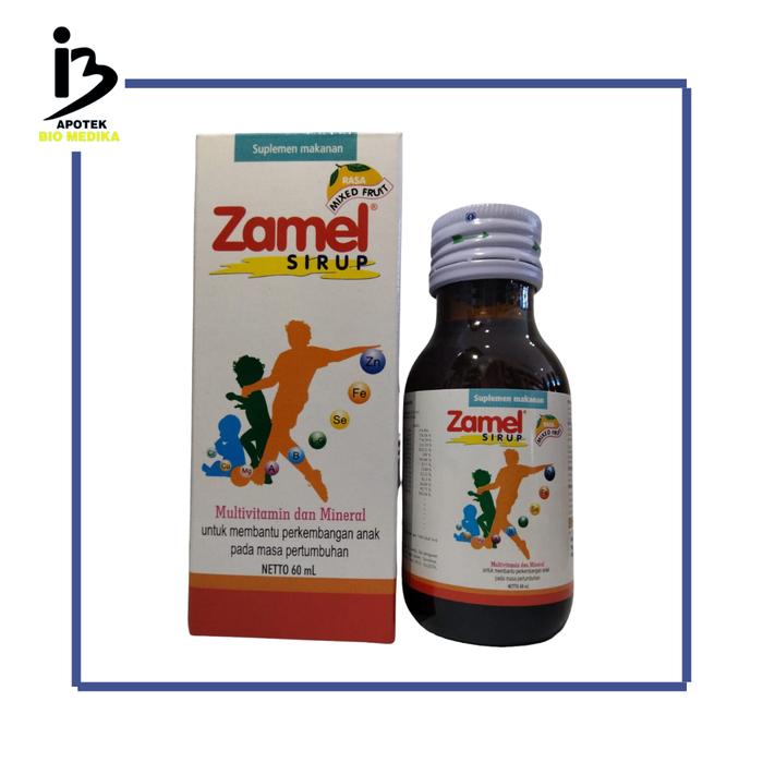 Jual zamel sirup 60 ml - Kab. Bandung - Apotek Bio Medika Soreang ...