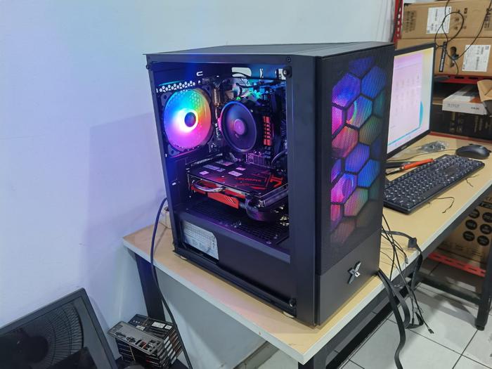 Jual RAKITAN PC KOMPUTER GAMING AMD RYZEN 5 16GB SSD 512GB VGA 8GB ...