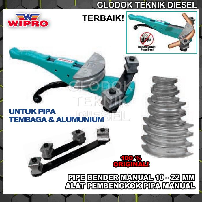 Jual Wipro Pipe Bender Manual 10 - 22 mm Alat Pembengkok Pipa Manual SWG 22 - Kota Tangerang ...