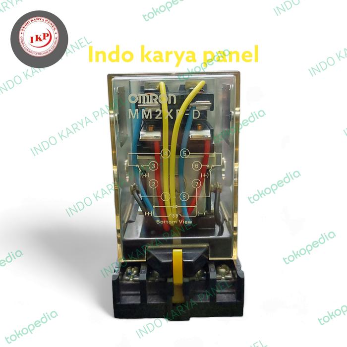 Jual RELAY OMRON MM2XP-D 24VDC + SOKET OMRON ORIJINAL - Jakarta Pusat - INDO KARYA PANEL | Tokopedia
