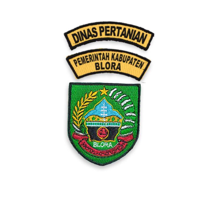 Jual Bed Bordir Logo Dinas Kabupaten Blora - Bordir PemKab Blora - Logo ...
