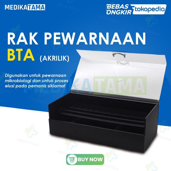 Jual Rak Pewarnaan BTA - Rak Pengecatan BTA Akrilik 10 Space - Jakarta Timur - Medikatama ...