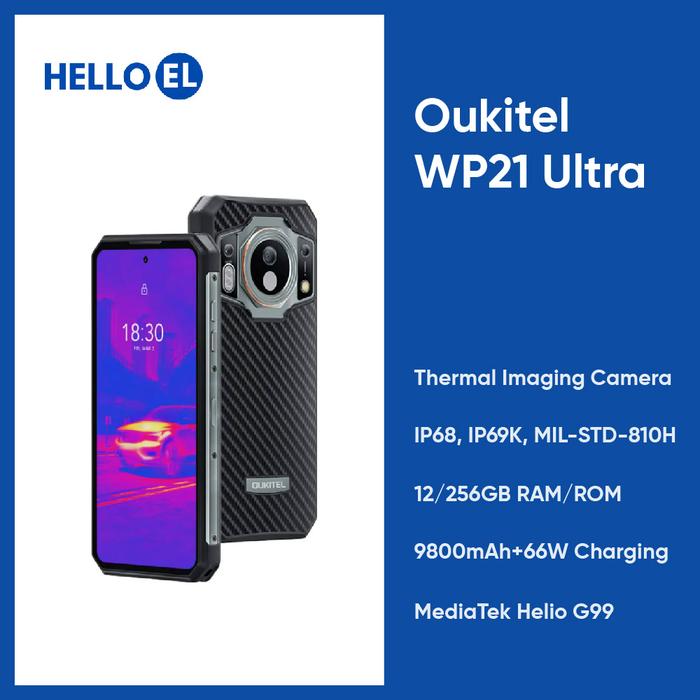 Jual Oukitel WP21 Ultra WP 21 Ultra Thermal Imaging MediaTek G99 ...
