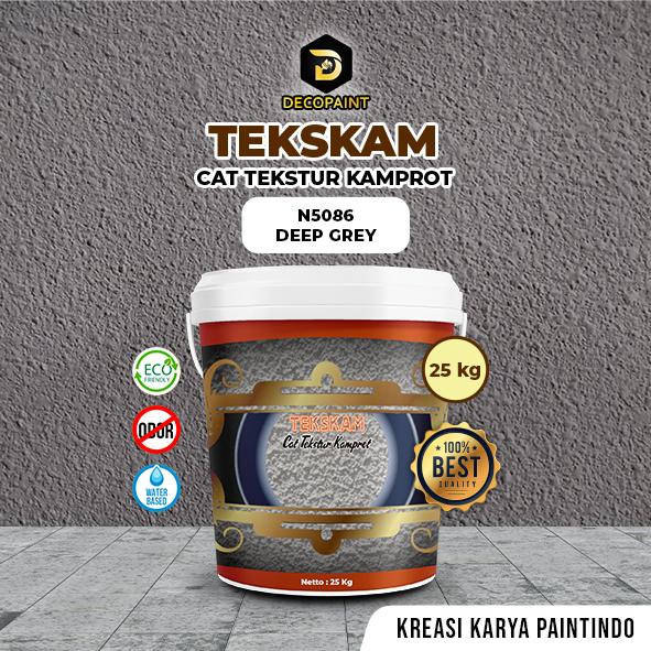Jual Cat Tekstur Pasir Kamprot 25Kg | Tekskam Wall Texture Paint - Deep ...