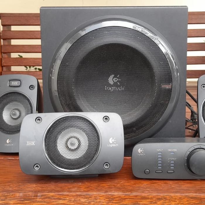 Jual Logitech Surround Sound Speakers Z906 500 W Hitam 5.1 - Kota ...