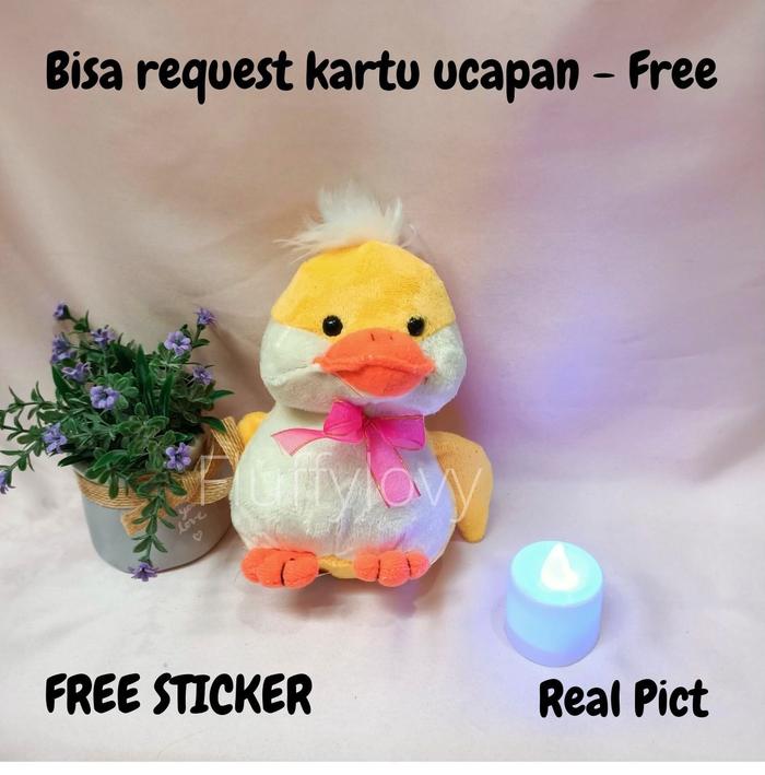 Jual BONEKA CAPIT MINI BOUQUET KARAKTER HEWAN PENGUIN DUCK HIPPO LUCU ...