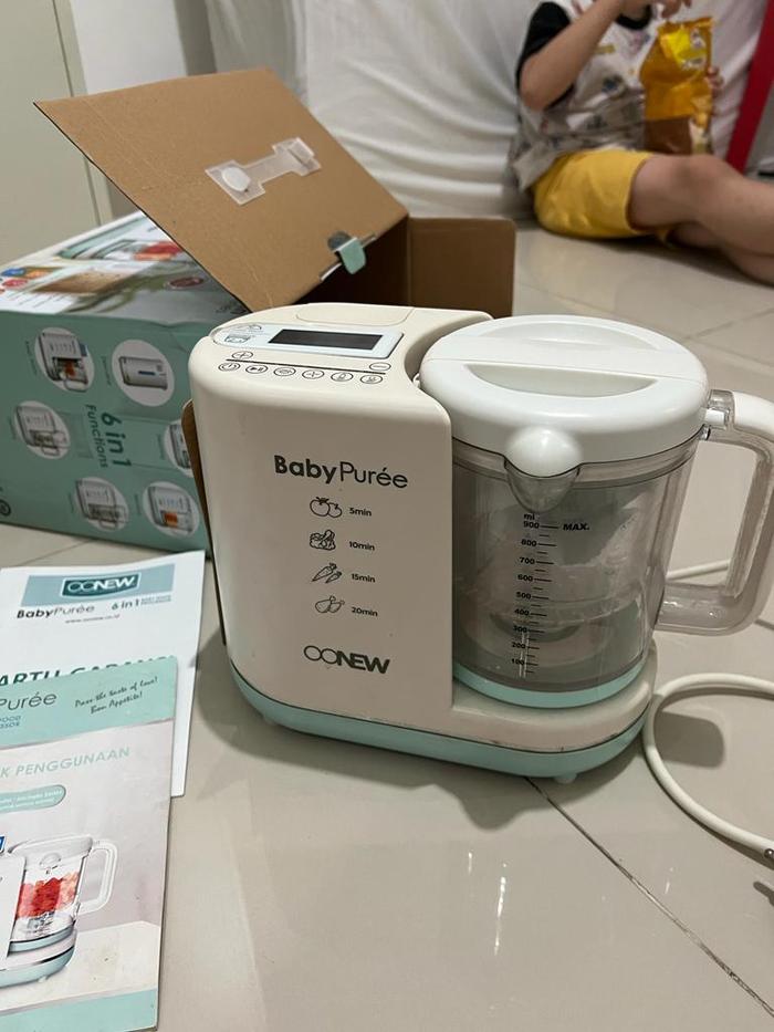 Jual OONEW Baby Food processor 6 in 1 / Mpasi Bayi - Green TB1510E ...