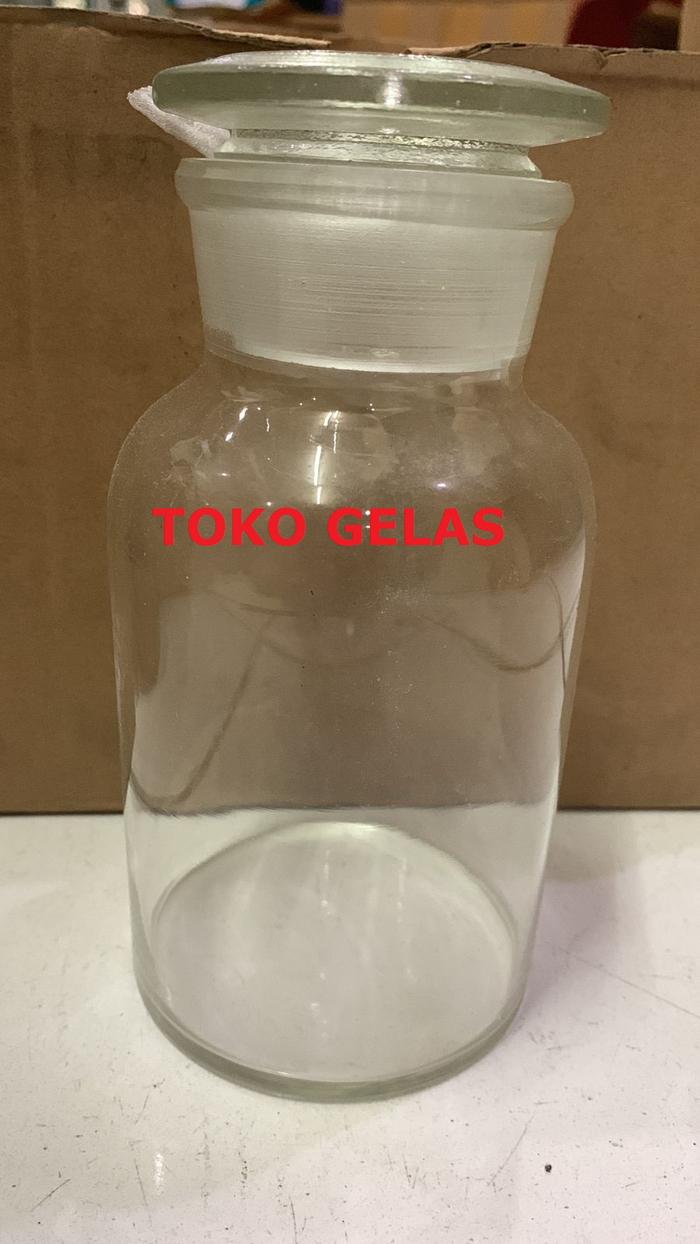 Jual BOTOL REAGEN BENING MULUT BESAR | REAGENT BOTTLE WIDE MOUTH 500ML ...