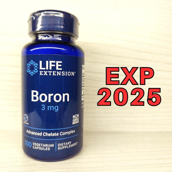 Jual Life Extension Boron 3 mg isi 100 Vegetarian Capsules - Jakarta ...