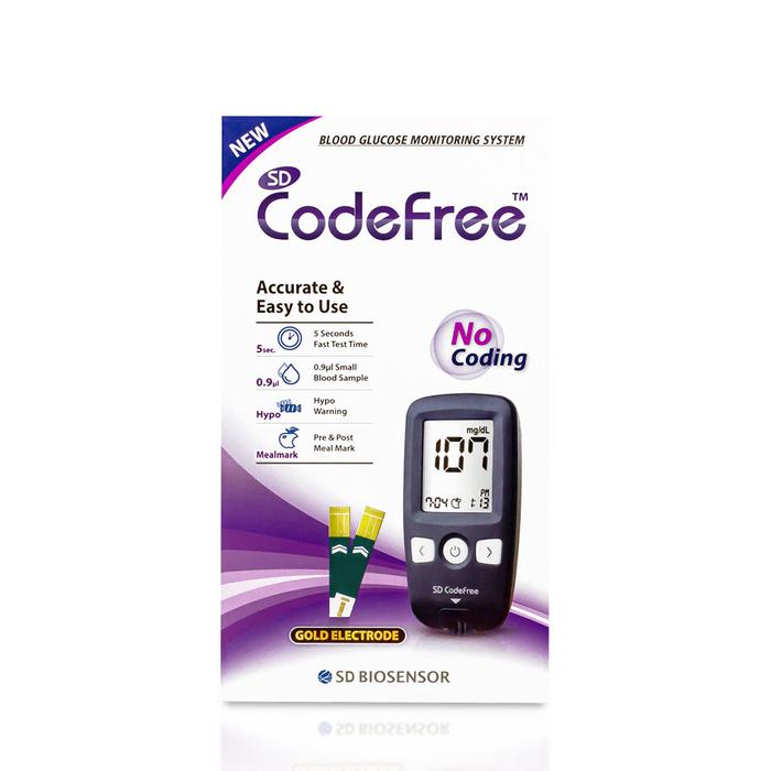 Jual SD BIOSENSOR Codefree Blood Glucose Monitoring System - Kota ...