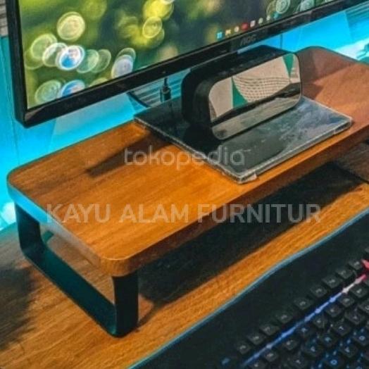 Jual Stand monitor kayu asli custom ukuran - Jakarta Selatan - KAYU ...