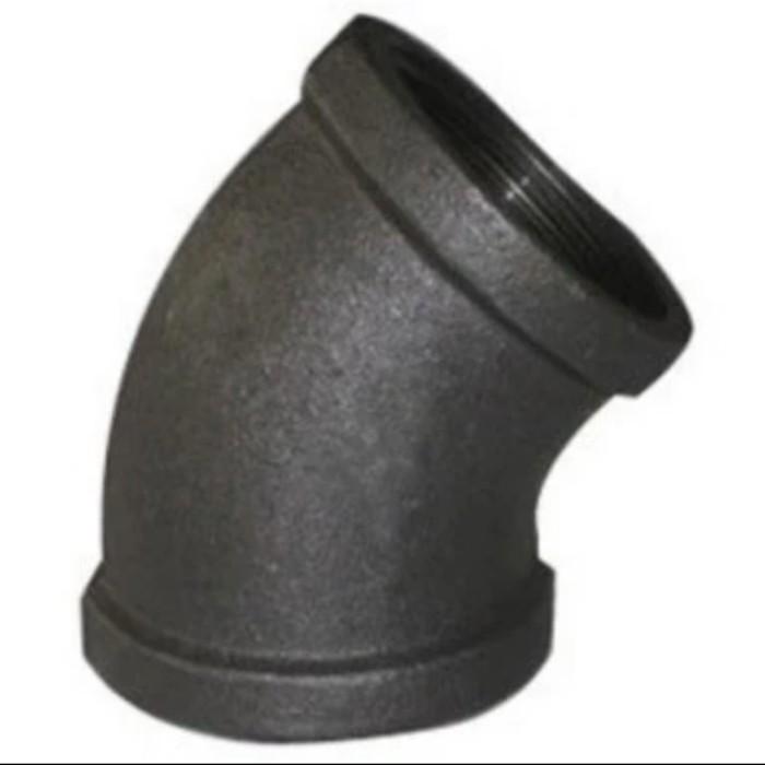 Jual Elbow 45 Hitam derajat 1 inch - Jakarta Pusat - Valve Besi PVC ...