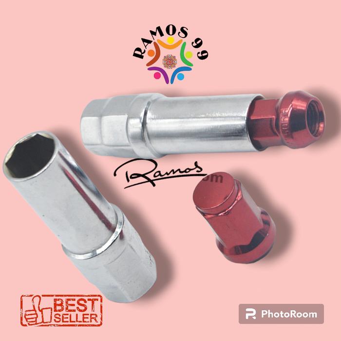 Jual Kunci Mur Roda Maxguard Segi tujuh Bisa Ukuran 16mm ORI Bahan Besi ...