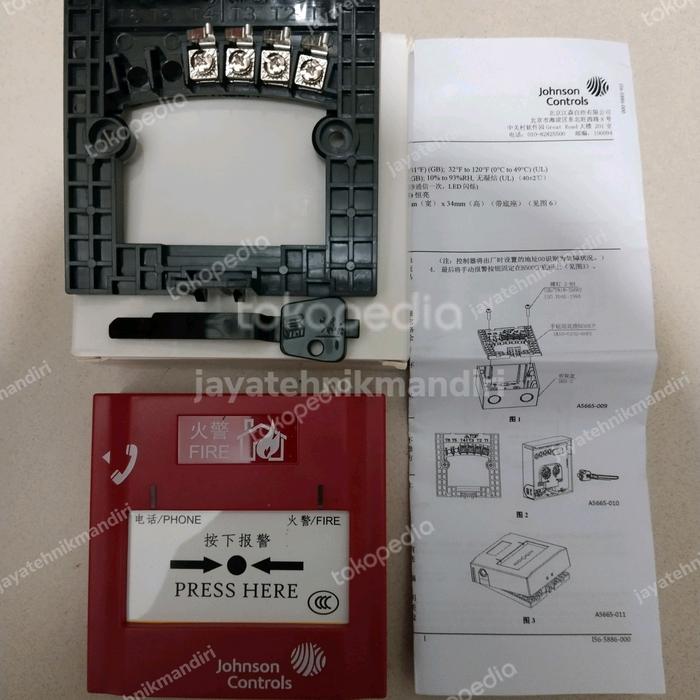Jual Johnson Controls Addressable Manual Call Point - Jakarta Barat ...