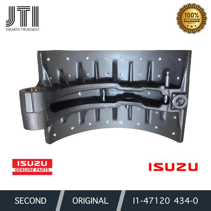 Jual RR BRAKE SHOE KAMPAS REM BELAKANG ISUZU GIGA FVZ FVM I1-47120 434 ...