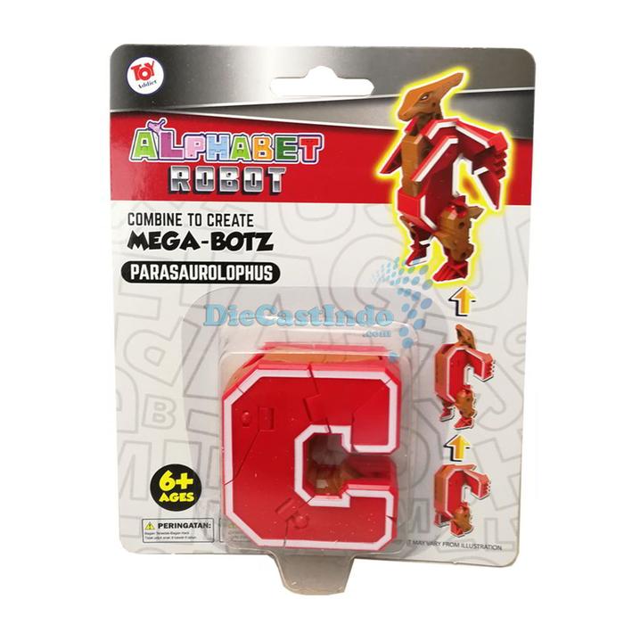 Promo Mainan Anak - Alphabet Robot (Satuan) - Mainan Huruf Transformasi ...