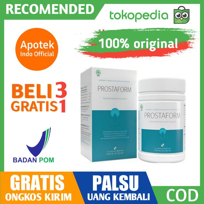 Promo Prostaform 100% original asli obat herbal prostat terbaik BPOM ...