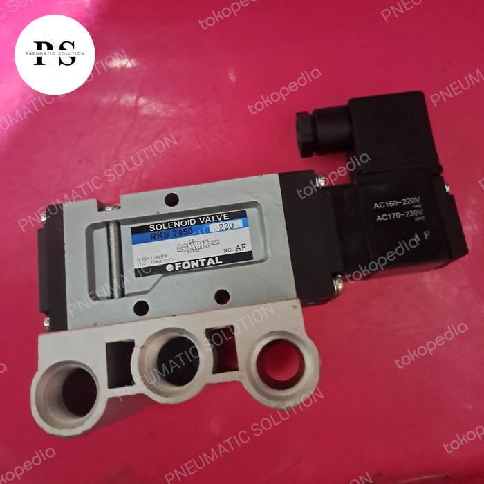 Jual SOLENOID VALVE FONTAL KURODA RKS 2450 AC220V / 24VDC - Jakarta ...
