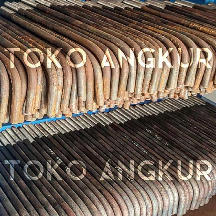 Jual ANGKUR L ST37 BESI KONSTRUKSI COR BETON TIANG PJU M12 x 50cm x ...