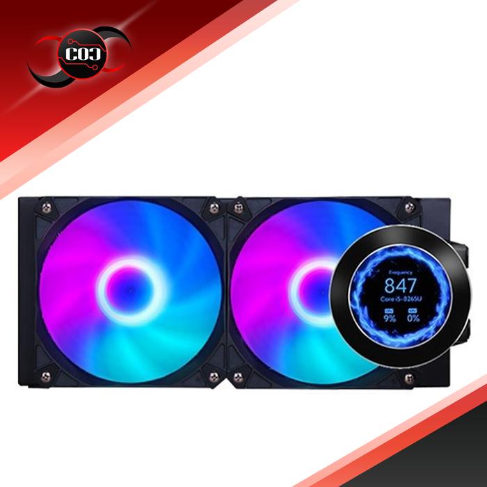 Promo PRIME PREMIUM ANIMA 240MM BLACK - Liquid Cooler LCD Display ...