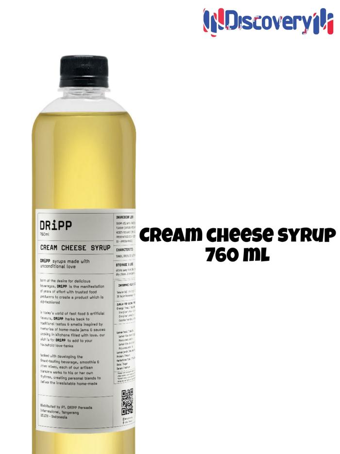 Jual DRiPP Syrup - Cream Cheese Syrup 760 ml - Kota Bandung - Discovery ...