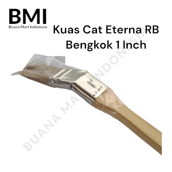 Jual Kuas Cat Eterna RB Bengkok 1 Inch | Kuas Cat Gagang Panjang (1PC ...
