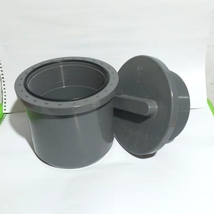 Jual Clean Out 6" inch AW Rucika / C.O Tutup sepitank PVC 6 inch Rucika ...