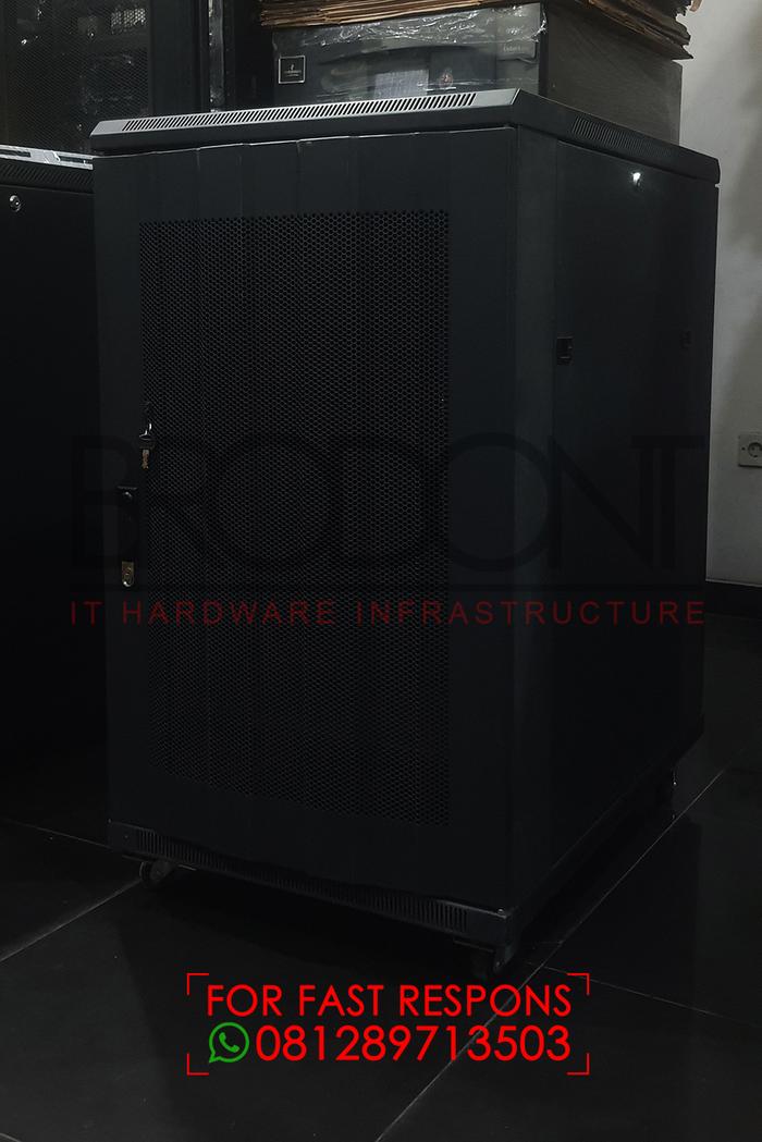 Jual Closed Rack Indorack IR9020P 20U Depth 900mm Perforated Harga ...