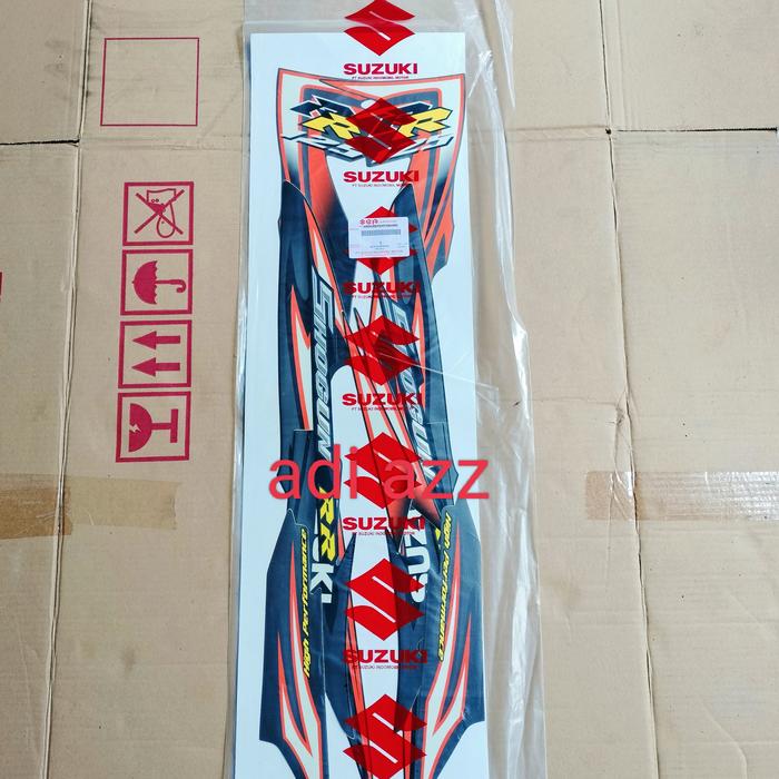 Jual striping stiker lish ful body dark grey titan abu abu shogun 125 ...