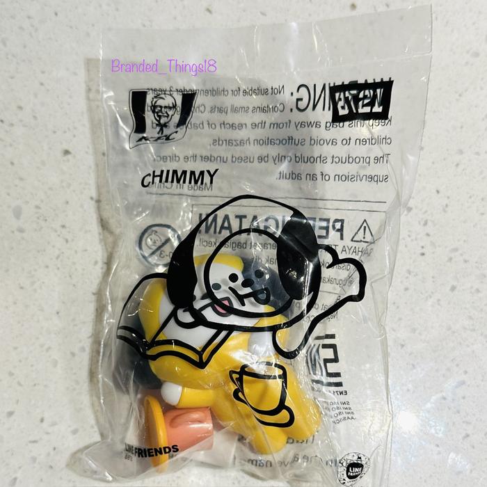 Jual BT21 Chimmy Jimmy BTS Line Kfc Action Figure Original - Jakarta ...