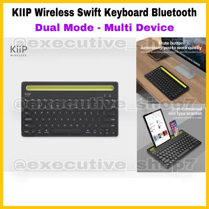 Jual KIIP Wireless Swift Keyboard Bluetooth - Dual Mode - Multi Device - Kota Pekanbaru ...