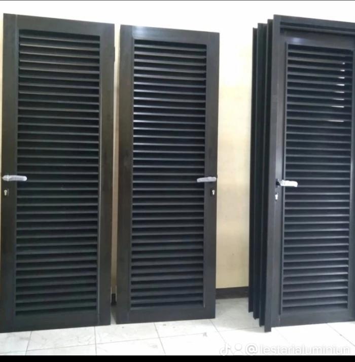 Jual pintu jalusi aluminium/kisi kisi - Kota Tangerang - Ibnuglass ...