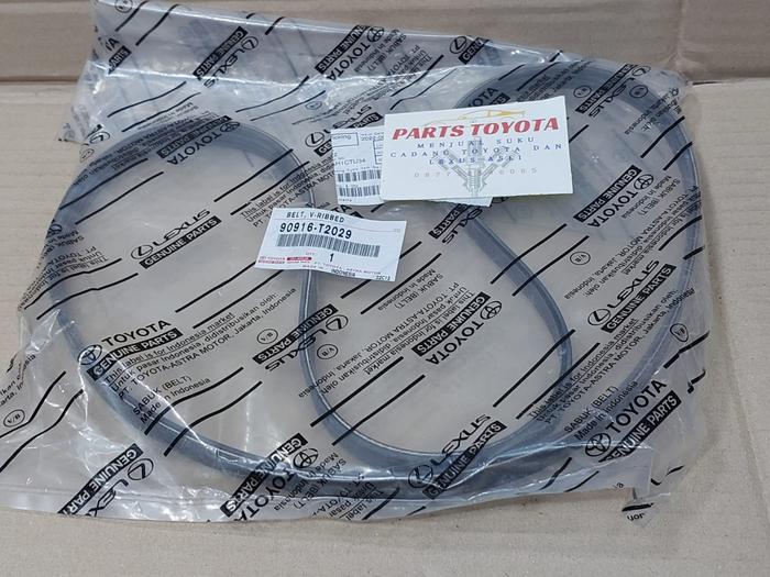 Jual Tali Kipas Van V Fan Belt Alternator Vios Limo Yaris Asli 90916 ...