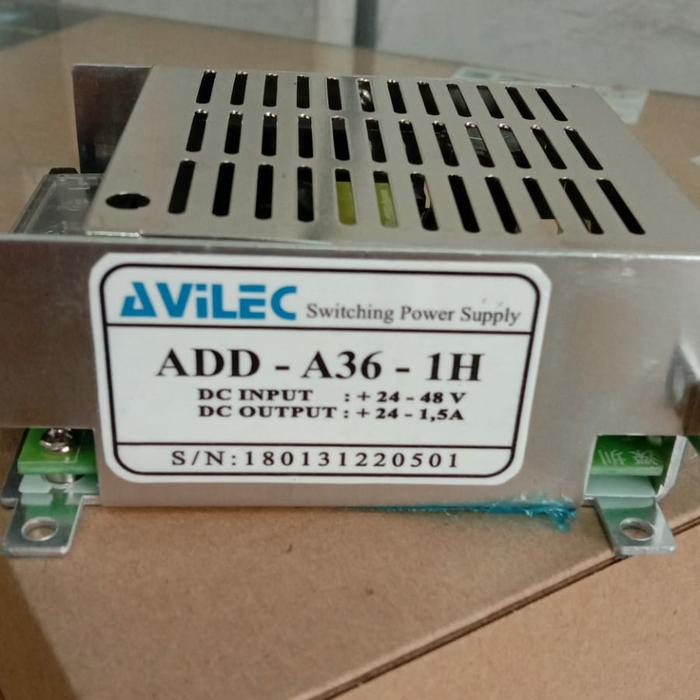 Jual AVILEC DC to DC Converter 24-48VDC to 24VDC 1.5A - Kota Surabaya ...