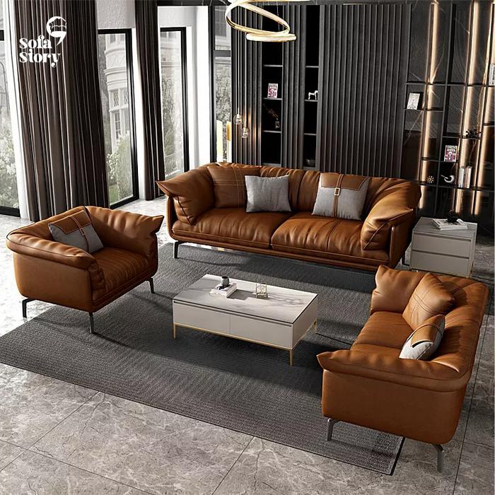 Jual Sofa Set Kulit Modern 321 | Sofa'Story BENVOLIO - Kota Bekasi ...