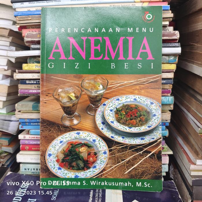 Jual BUKU PERENCANAAN MENU ANEMIA GIZI BESI - Kota Bekasi - toko buku88 ...