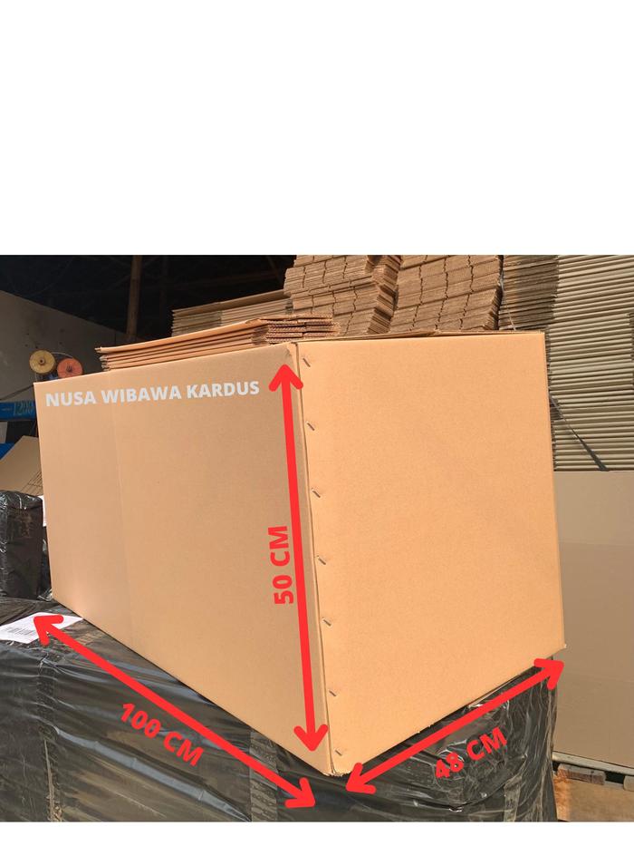 Jual kardus box packing polos 100x48x50 cm - Jakarta Barat - Nusa ...