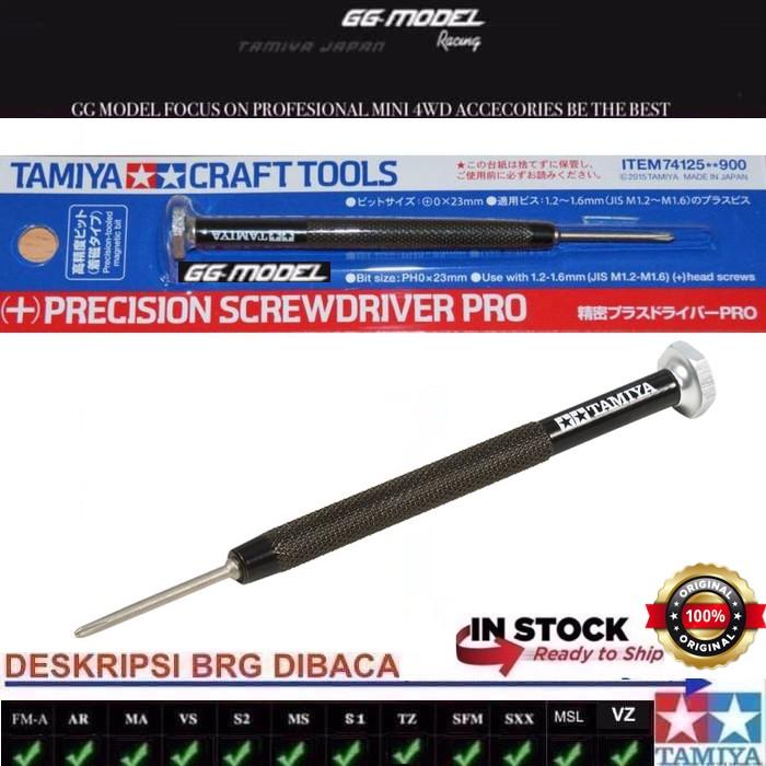 Jual TAMIYA 74125 (+) PRECISION SCREWDRIVER PRO - Jakarta Barat - TAMIYA PROGRESS | Tokopedia