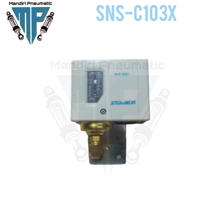 Jual SAGINOMIYA PRESSURE CONTROLS 3KG SAGINOMIYA SNS-C103X - Jakarta Barat - mandiri pneumatic ...