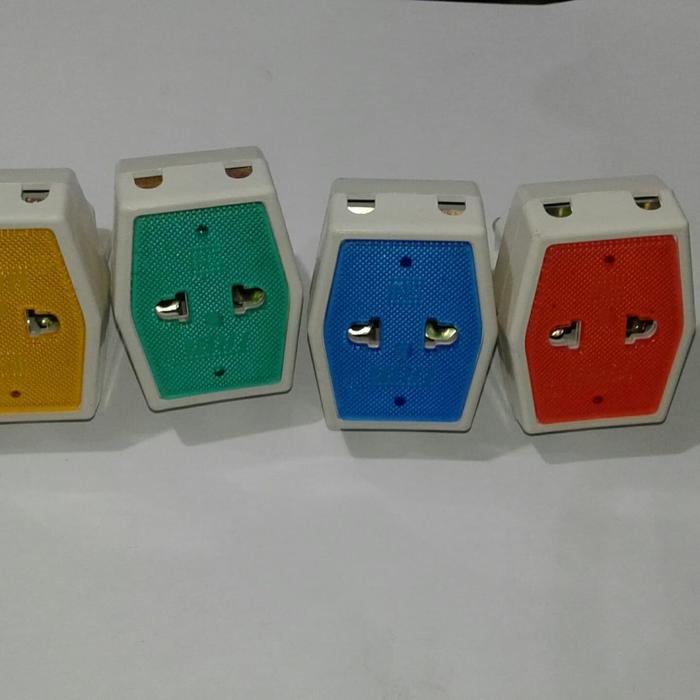 Jual steker listrik T colokan listrik tee colokan listrik T colokan ...