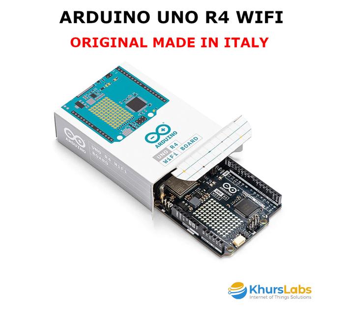 Jual Arduino UNO R4 WiFi - ORIGINAL MADE IN ITALY - Kota Semarang - Khurs IOT | Tokopedia