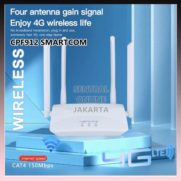Promo SMARTCOM CPF912 Wifi Wireless Router 4G LTE 300mbps All Operator ...