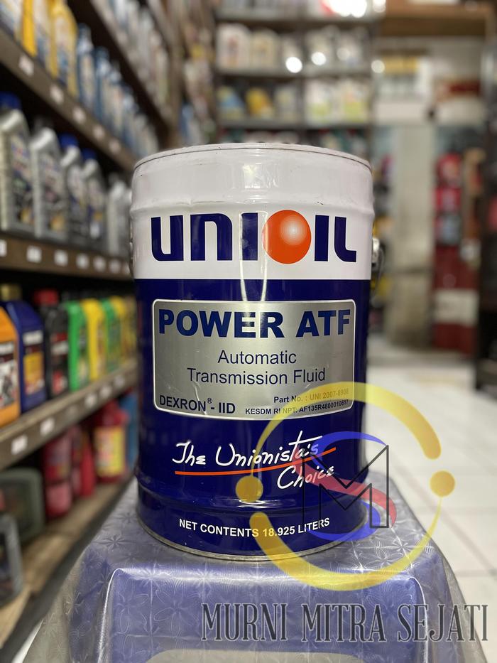 Jual Unioil Power ATF Oil Dexron-IID Oli Transmisi Otomatis Pail 18.9 L ...