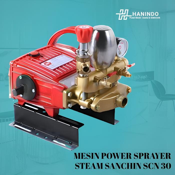 Jual Mesin Power Sprayer - Steam Sanchin SCN 30 - Kota Surabaya - HANINDO MESIN SBY | Tokopedia