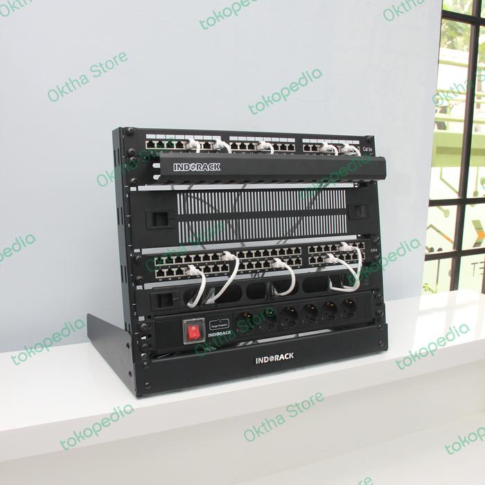 Jual Indorack Dor08 | 8u Desktop Open Rack 19 | Rack Server Di Seller ...