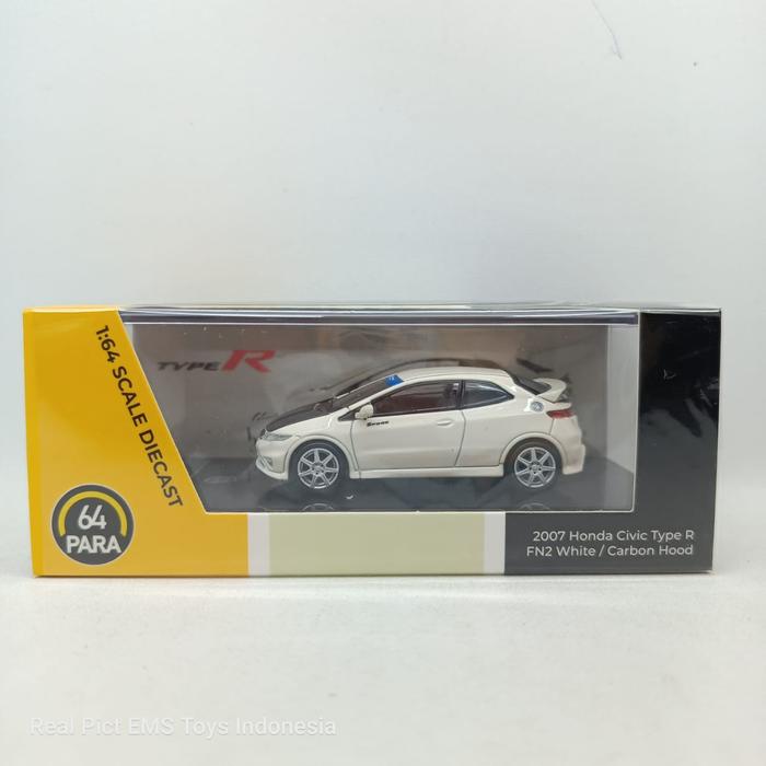 Jual PARA64 2007 HONDA CIVIC FN2 TYPE R WHITE/CARBON HOOD - PA-65398 ...