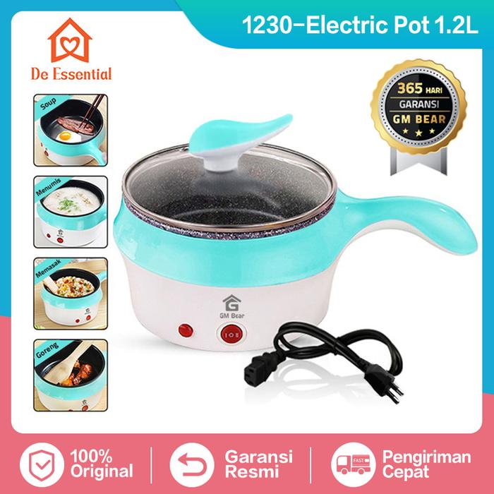 Promo Panci Elektrik Portable Panci Serba Guna 1230 - Steam Pot - Kab ...