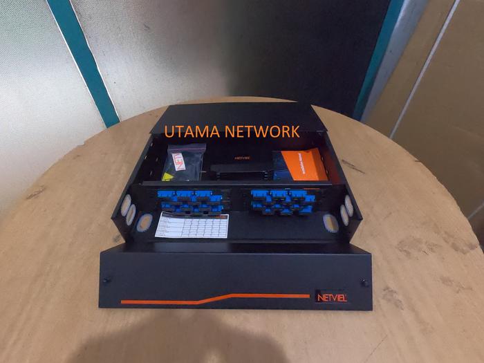 Jual NETVIEL OTB Fiber optic Rackmount 48 port SC - Jakarta Pusat ...
