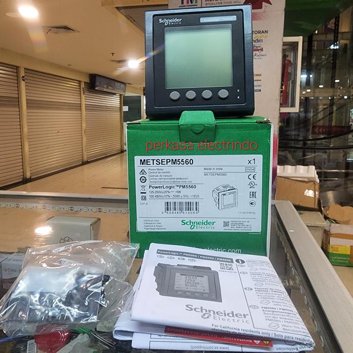 Jual METSEPM5560 SCHNEIDER POWER METER 5560 POWER LOGIC PM5560 ORIGINAL ...